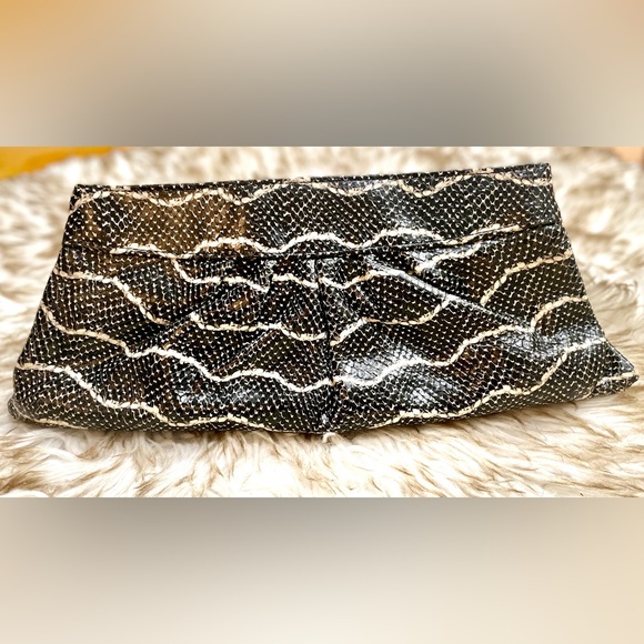 Lauren Merkin | Bags | Lauren Merkin Snake Skin Clutch | Poshmark